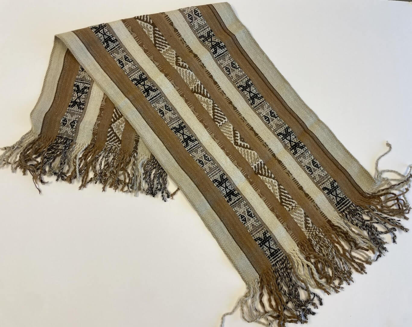 Soft Alpaca Runner with Chun'chu Dancers - Fair Trade Tribal Store