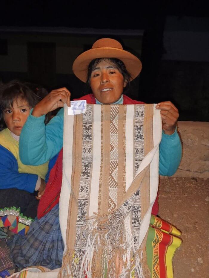 Soft Alpaca Runner with Chun'chu Dancers - Fair Trade Tribal Store