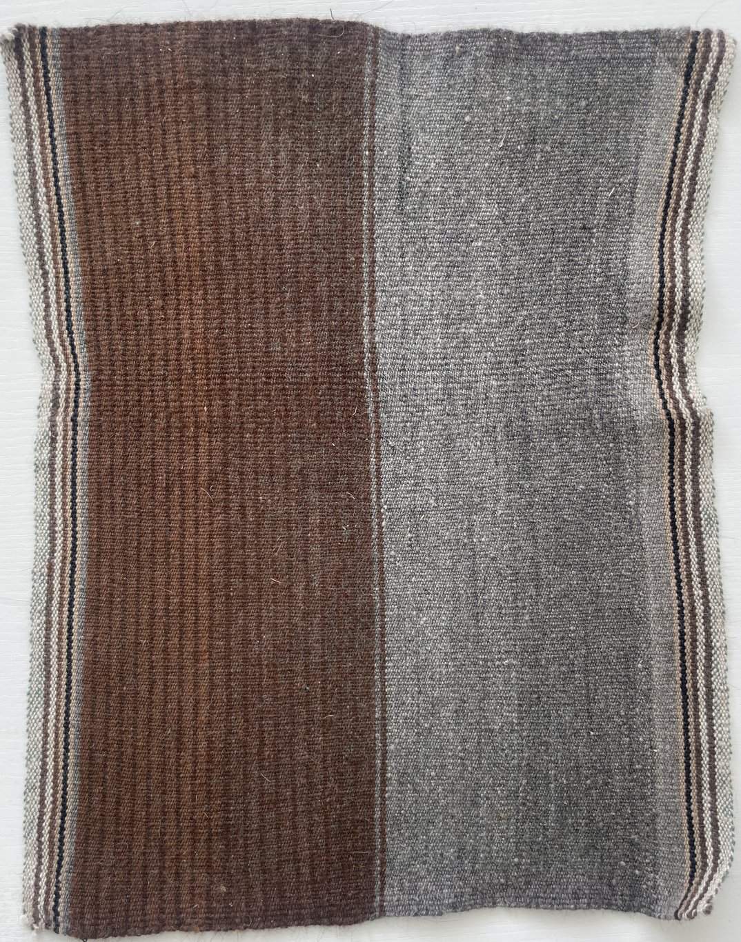 Striated Inner Cloth /Brown and Gray - Fair Trade Tribal Store